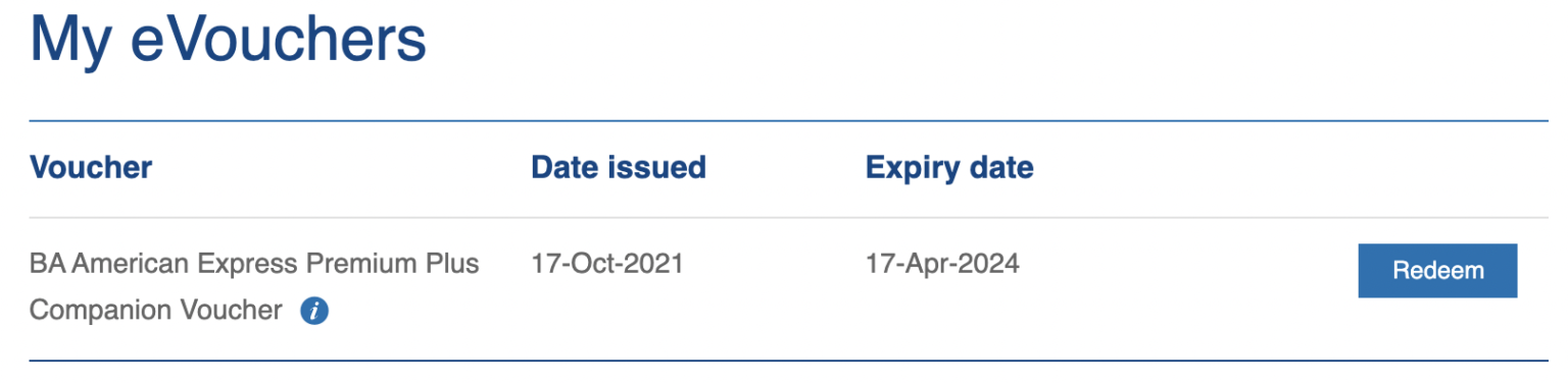 UK OFFER: Business Class for FREE! British Airways American Express ...