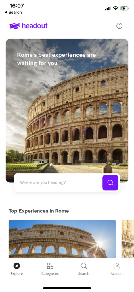 Booking tours with Headout; My Headout App Review