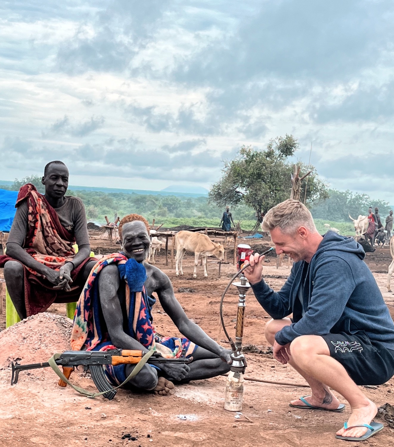 South Sudan Travel; Staying with the Mundari Tribe