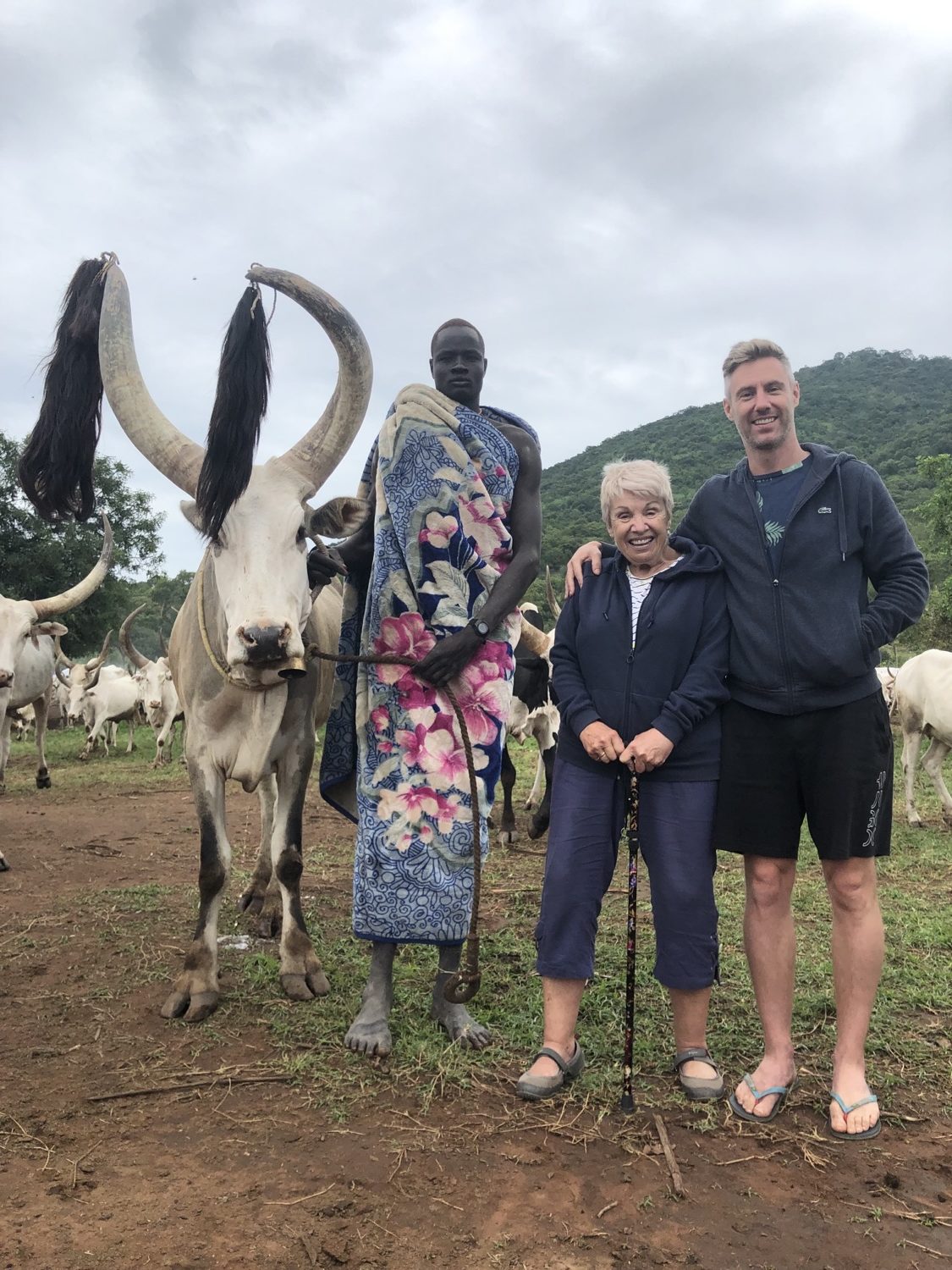 South Sudan Travel; Staying with the Mundari Tribe